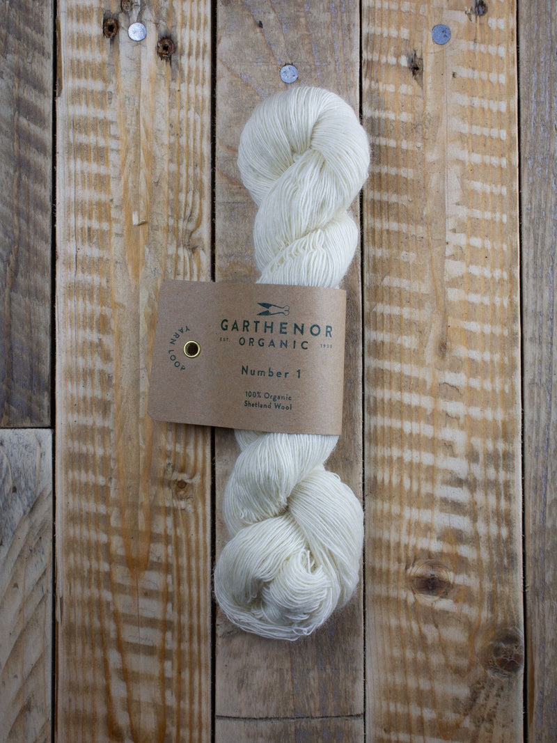 Number 1 • Organic Laceweight Yarn - Garthenor Organic