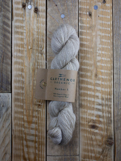 Number 1 • Organic Laceweight Yarn - Garthenor Organic