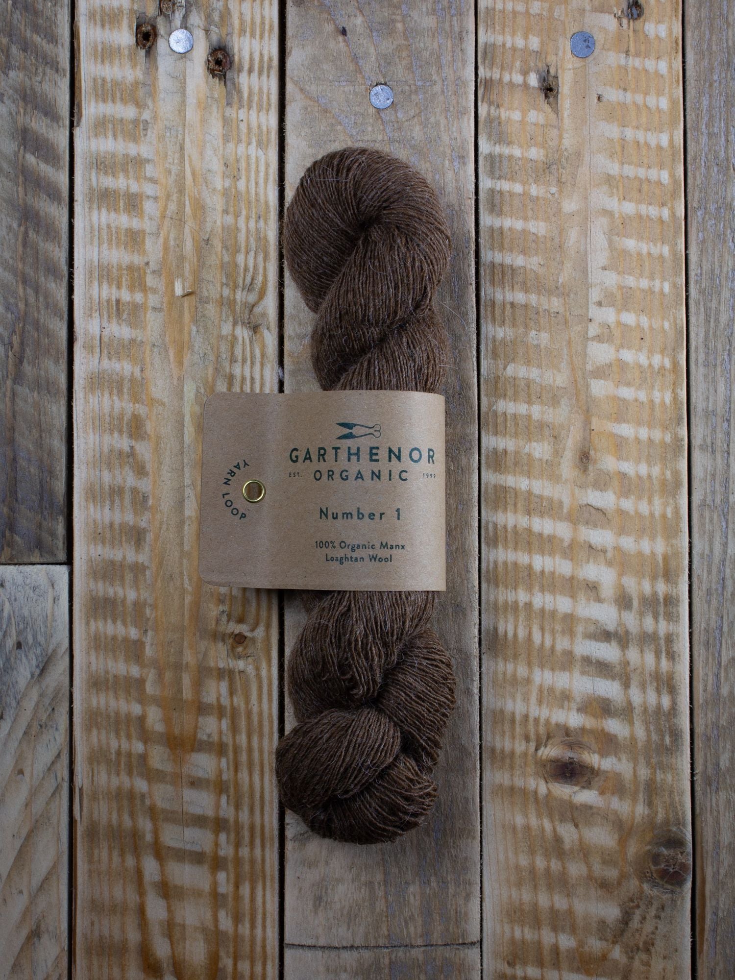 Number 1 • Organic Laceweight Yarn - Garthenor Organic