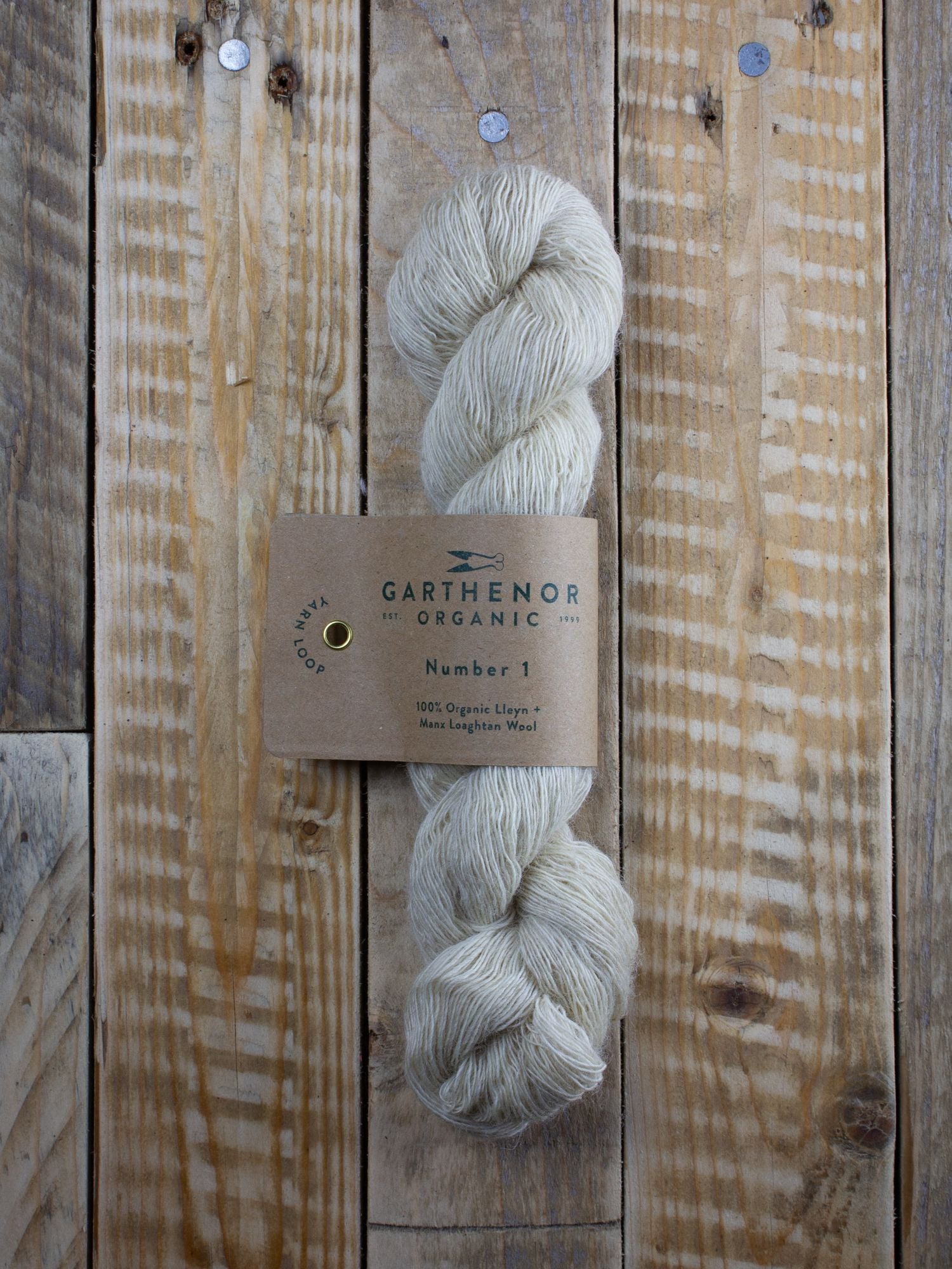 Number 1 • Organic Laceweight Yarn - Garthenor Organic