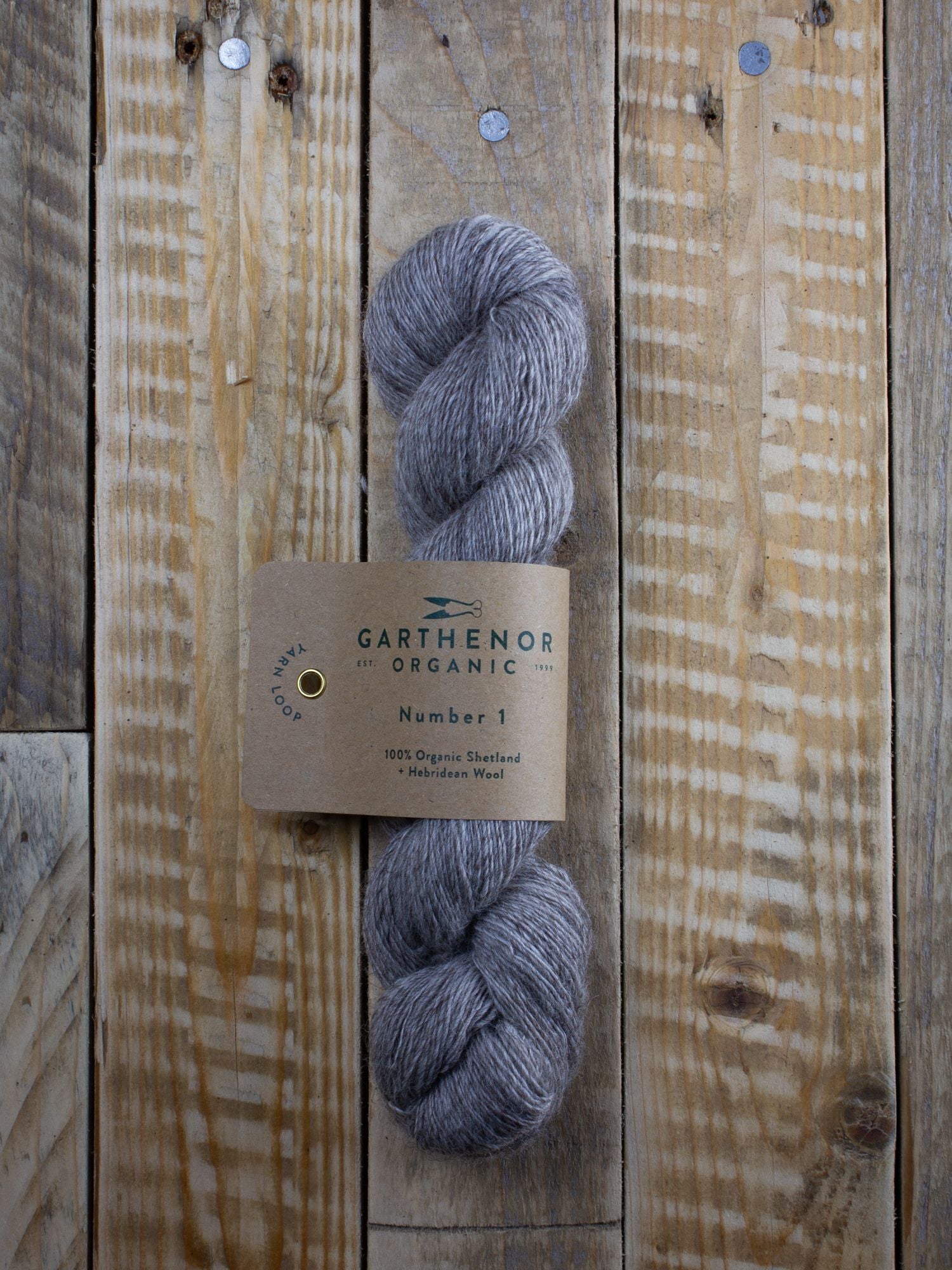 Number 1 • Organic Laceweight Yarn - Garthenor Organic
