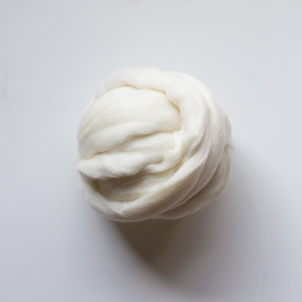 Organic Combed Polwarth/Romney Wool Top - Garthenor Organic