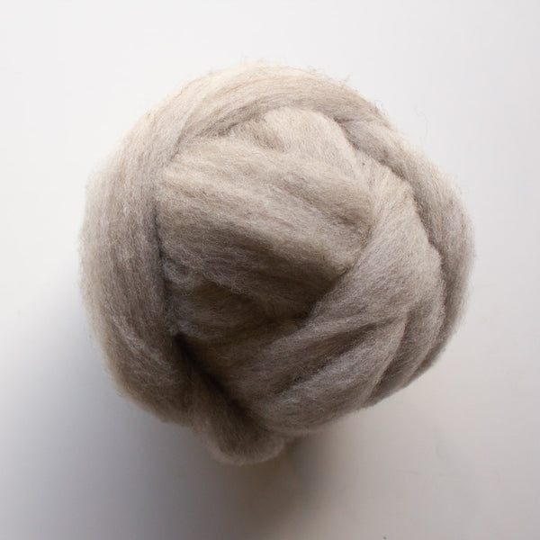 Organic Semi Worsted Shetland Wool Sliver - Garthenor Organic