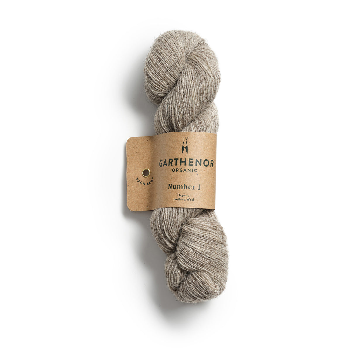 Number 1 • Organic Laceweight Yarn - Garthenor Organic