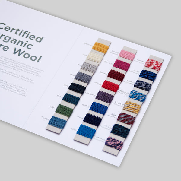 Shade Cards - Garthenor Organic